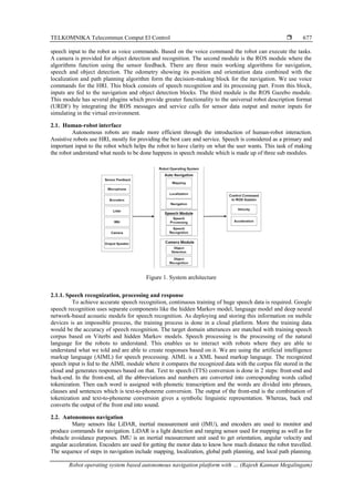 Robot operating system based autonomous navigation platform with human robot interaction | PDF