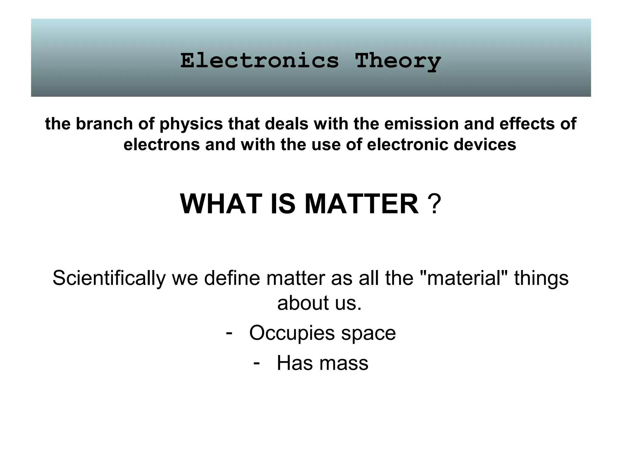 basic-electronics | PPT