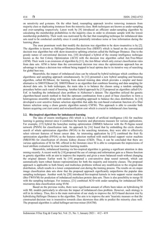 A class skew-insensitive ACO-based decision tree algorithm for imbalanced data sets | PDF