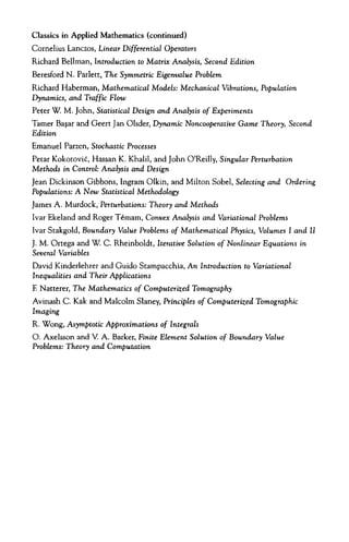 Finite Element Solution Of Boundary Value Problems Theory And ...