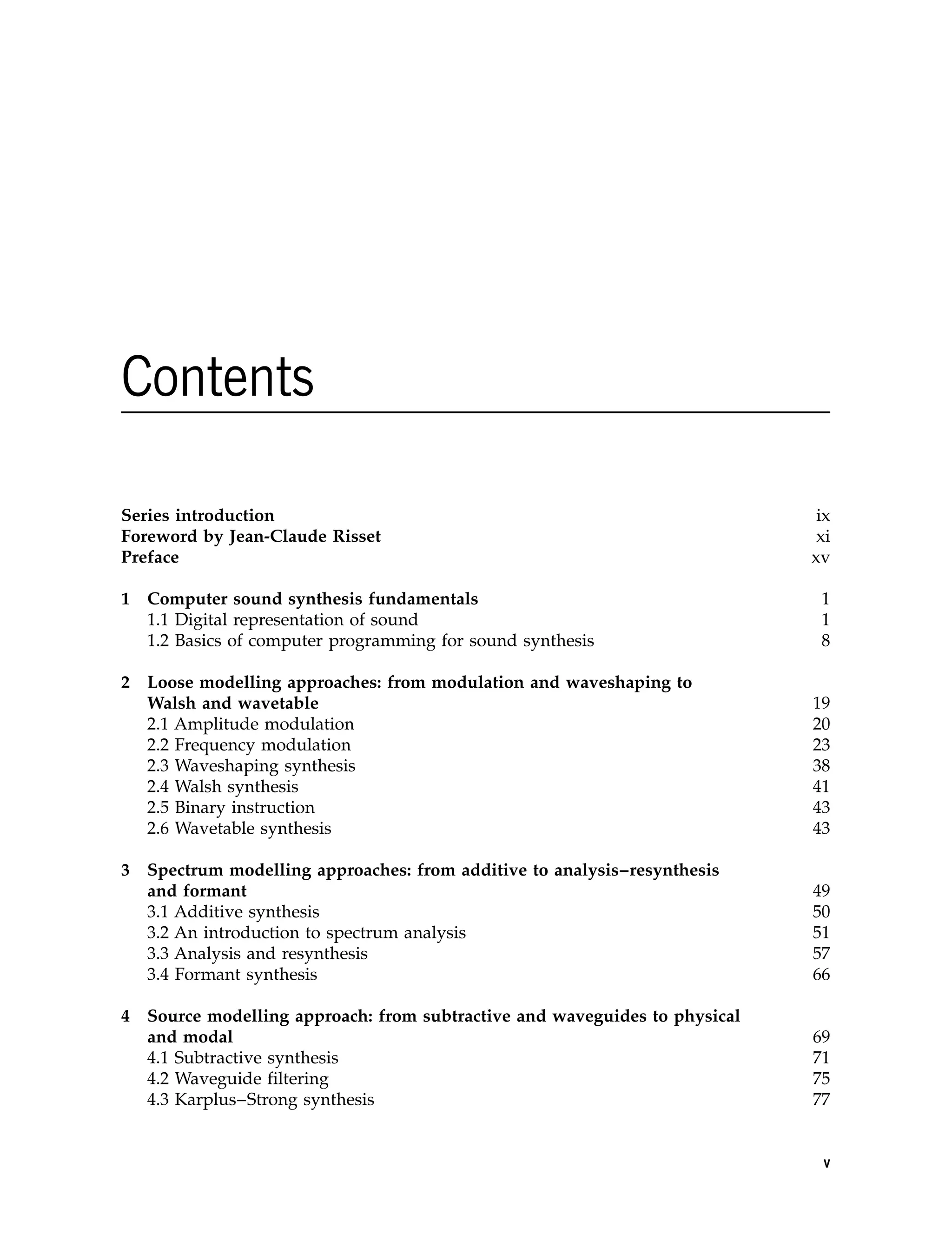 Computer Sound Design Synthesis Techniques And Programming 2nd Edition ...
