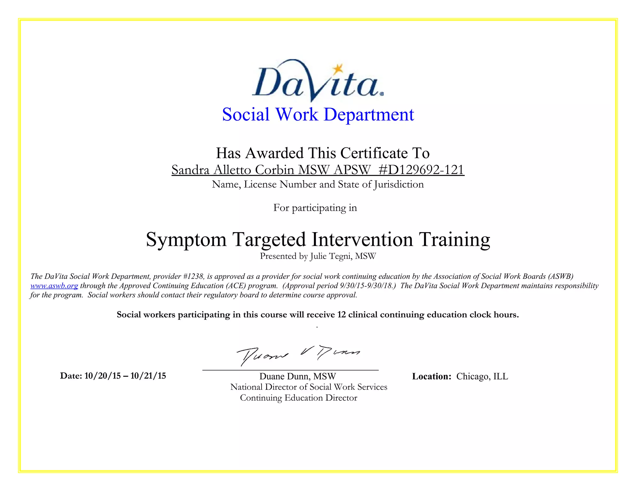 Certificate_STI_1020_102115_ChicagoIL | PPT