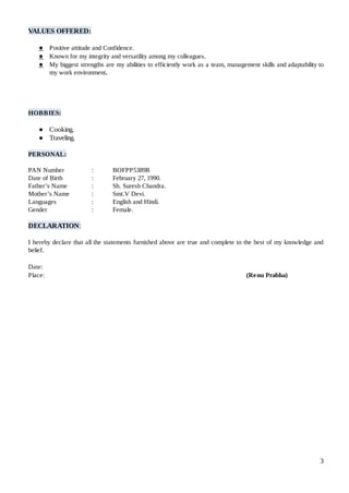 renu_resume (1) | PDF