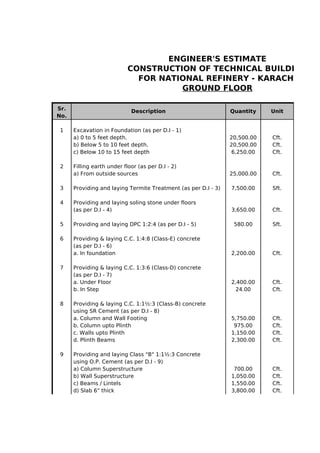 22274325 engineer-s-estimate-construction-of-technical-building-for ...