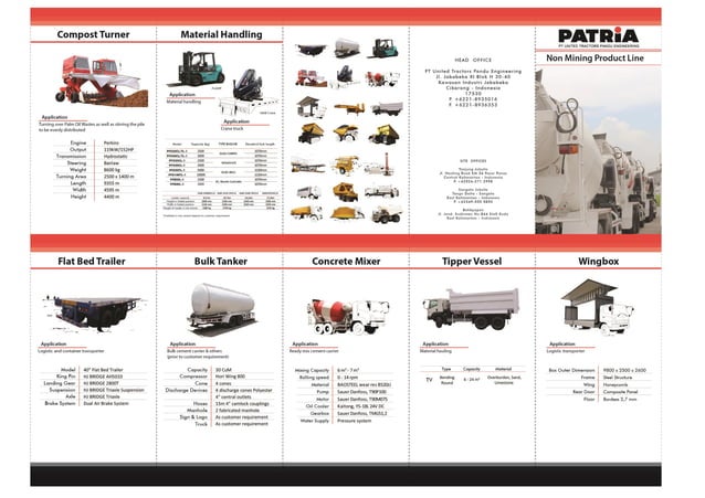 PT. United Tractors Pandu Engineering PATRiA | PDF