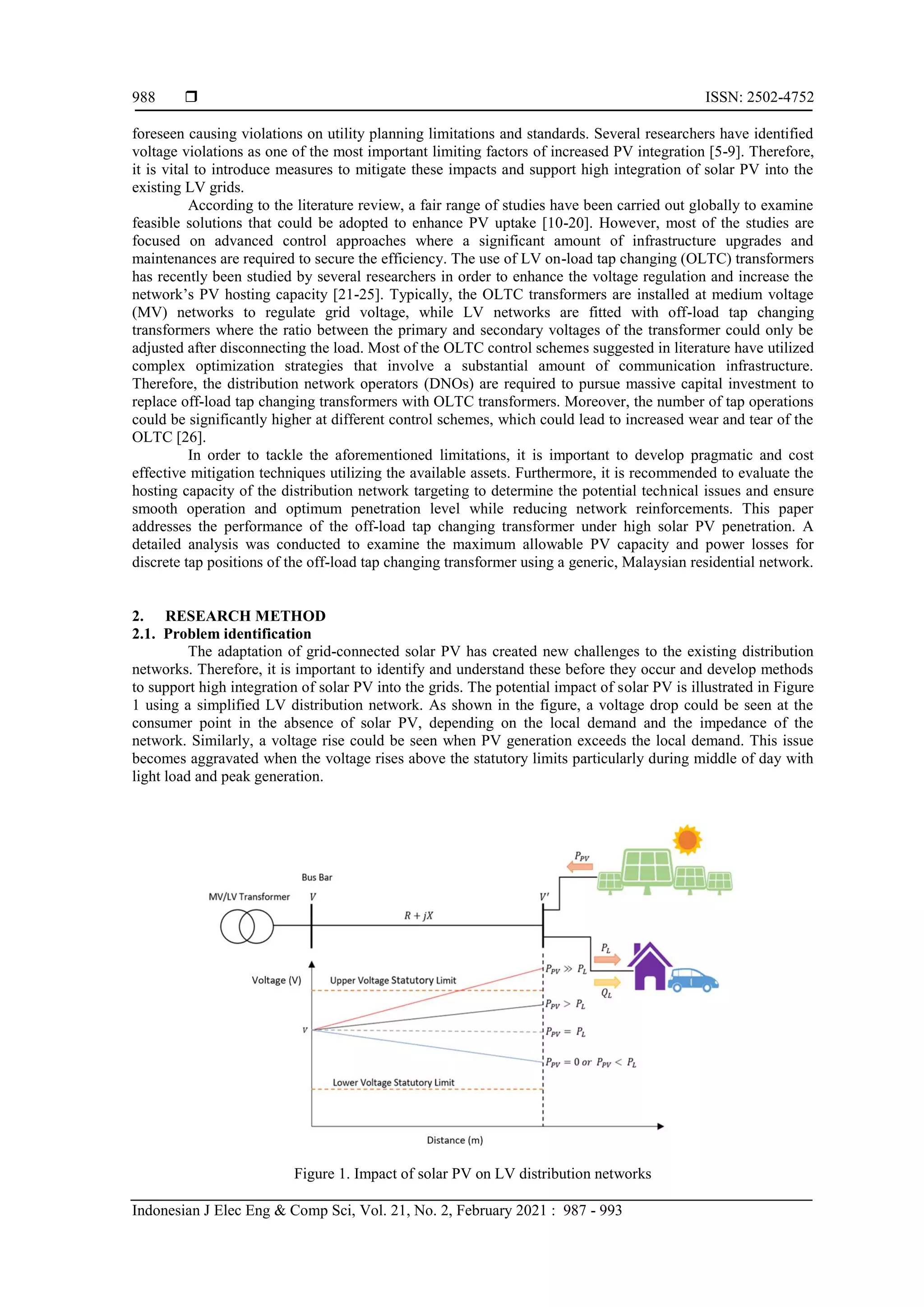 Performance evaluation of PV penetration at different locations in a LV ...