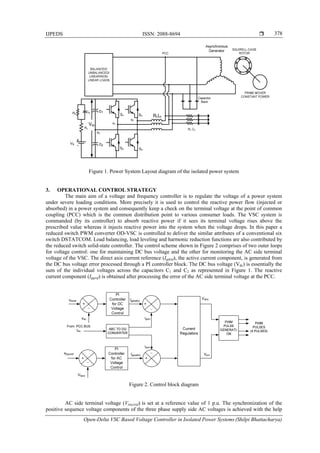 Open-Delta VSC Based Voltage Controller in Isolated Power Systems | PDF