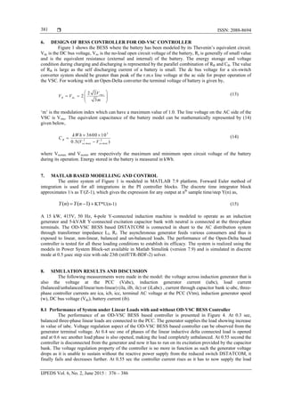 Open-Delta VSC Based Voltage Controller in Isolated Power Systems | PDF