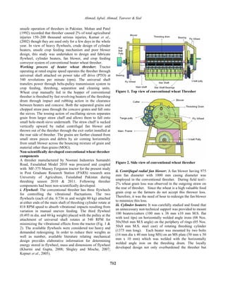 flywheel in thresher | PDF