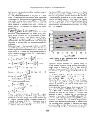 flywheel in thresher | PDF