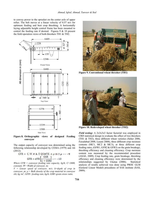 flywheel in thresher | PDF