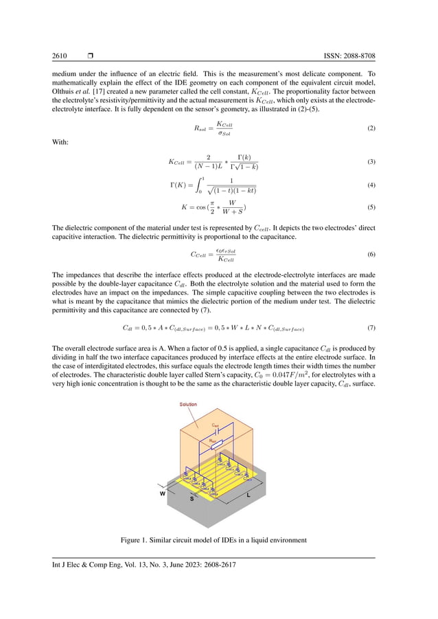 Optimal interdigitated electrode sensor design for biosensors using multi-objective particle ...