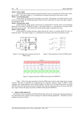 Pulse Density Modulation Based Series Resonant Inverter Fed Induction Heater System | PDF | Home ...
