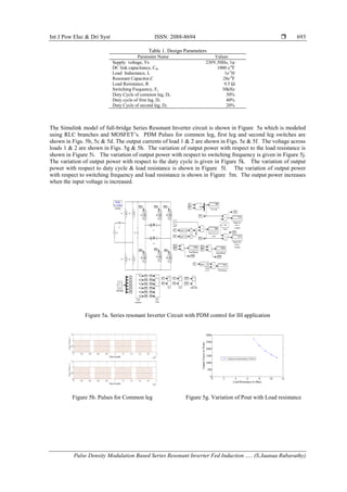 Pulse Density Modulation Based Series Resonant Inverter Fed Induction Heater System | PDF | Home ...