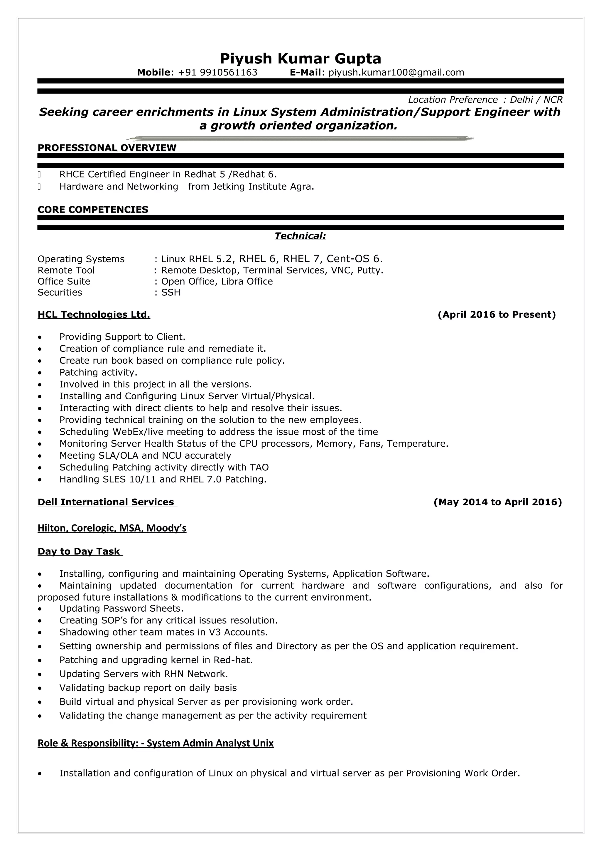 Piyush Kumar Gupta | DOC