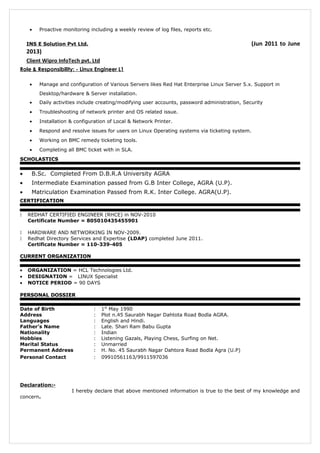 Piyush Kumar Gupta | DOC