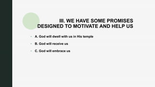 2 Corinthians 7:1 Perfecting Holiness | PPTX