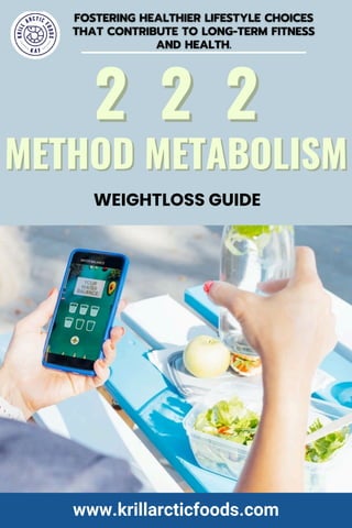 What is the 222 method metabolism meal plan? | PDF