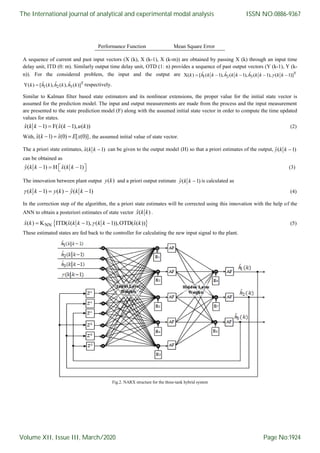 State Estimation based Inverse Dynamic Controller for Hybrid system using Artificial Neural ...