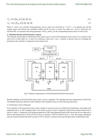 State Estimation based Inverse Dynamic Controller for Hybrid system using Artificial Neural ...