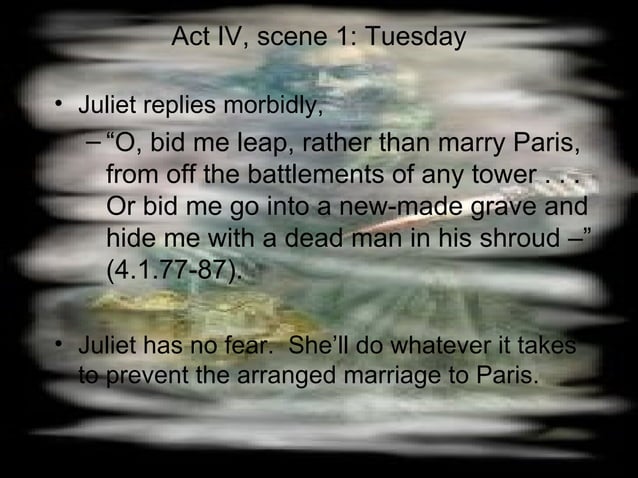 223 Romeo & Juliet, Act Iv | PPT