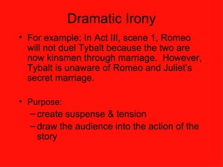 Dramatic Irony In Romeo And Juliet