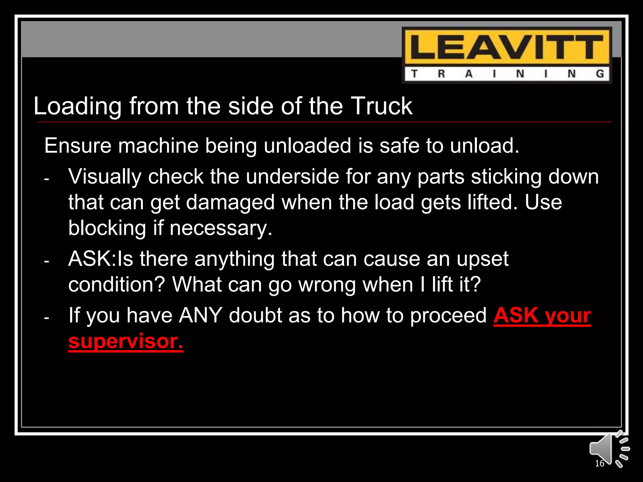 Loading and unloading white | PPTX