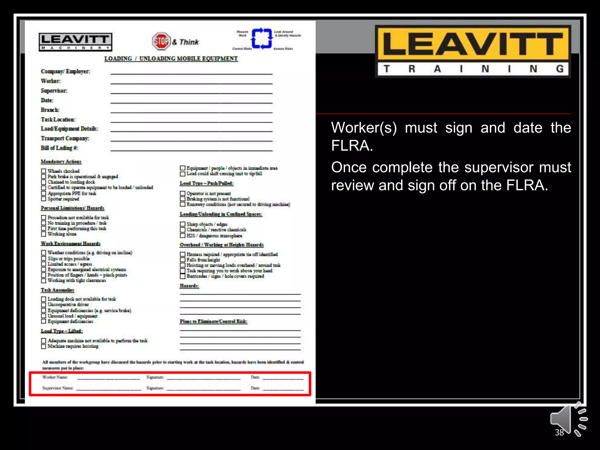 Loading and unloading white | PPTX