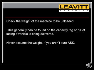Loading and unloading white | PPTX