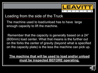 Loading and unloading white | PPTX