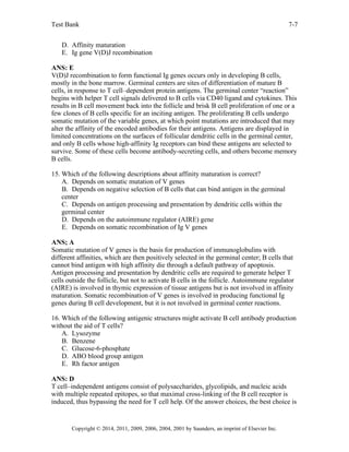 Basic Immunology Functions and Disorders of the Immune System 4th ...
