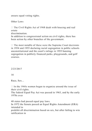 22320171The Struggles for Equality Civil Rights.docx