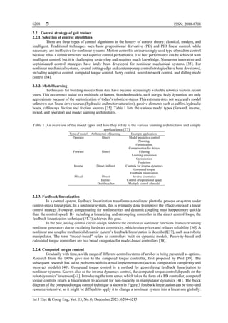 Two-link lower limb exoskeleton model control enhancement using ...