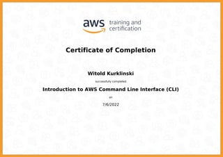 AWS CLI | PPT