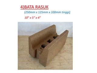 jenis-jenis bata tanah berkunci dan contoh | PDF