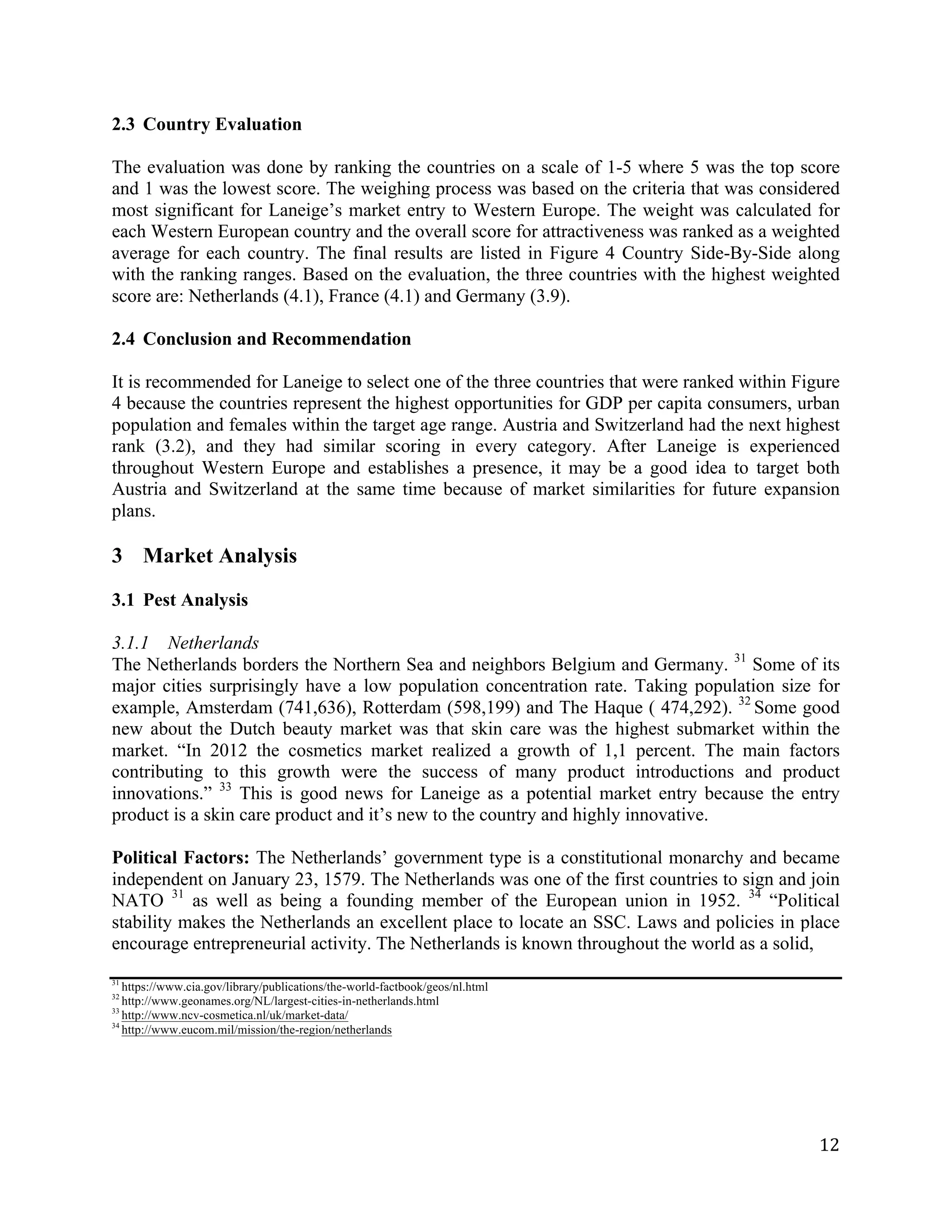 International Marketing Plan- Laneige | PDF