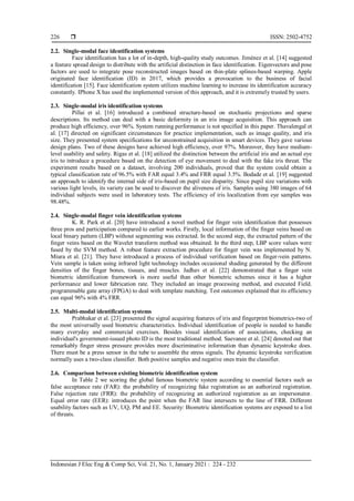 Intelligent multimodal identification system based on local feature fusion between iris and ...