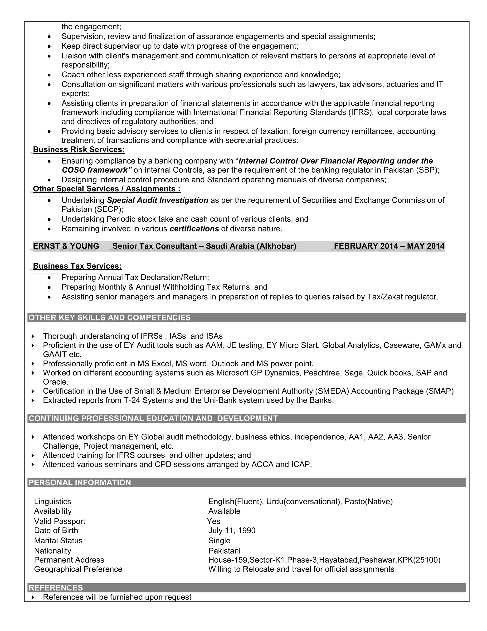 Ikram CV-Final(02) | PDF