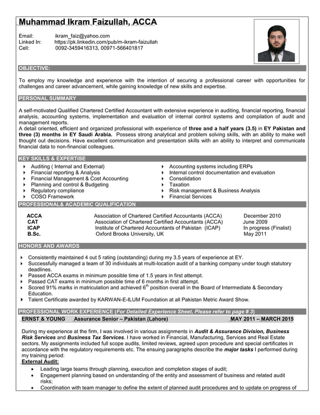 Ikram CV-Final(02) | PDF