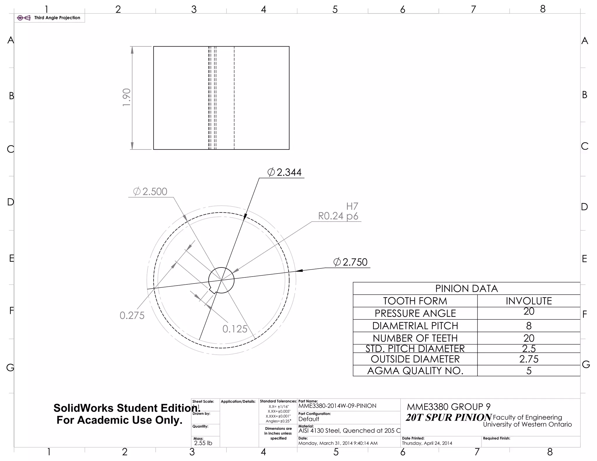 Gear Box Drawings | PDF
