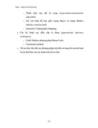 đồ án tốt nghiệp semi-supervised learning | PDF
