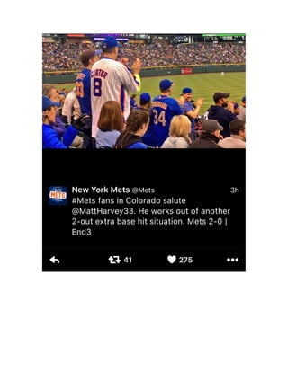 MLB Social Media Posts | PDF
