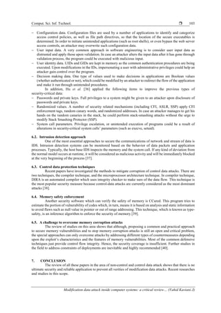 Modification data attack inside computer systems: A critical review | PDF