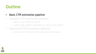 Large-Scale Ads CTR Prediction with Spark and Deep Learning: Lessons ...