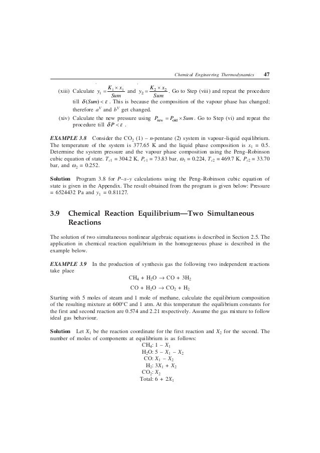 Introduction To Numerical Methods In Chemical Engineering