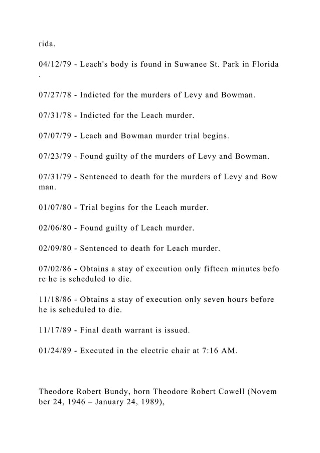 2242016 Ted Bundy Murderpedia, the encyclopedia of murdere.docx