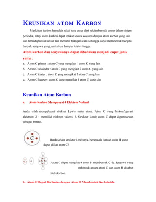 keunikan-atom-karbon | PDF