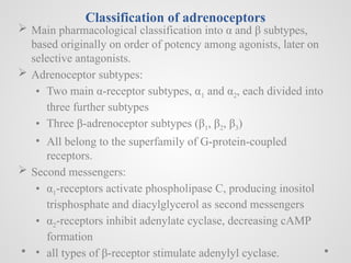 224534163-Adrenergic-Antagonists.pptx with detailed notes on the drugs ...