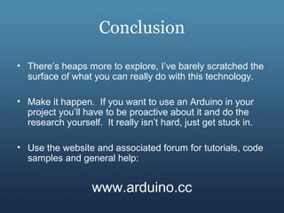 arduino | PPT