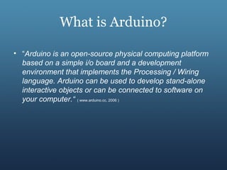 arduino | PPT
